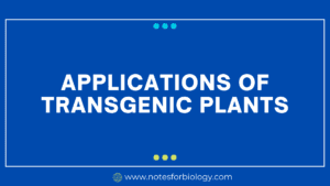Transgenic Plants-Applications, Benefits, Examples