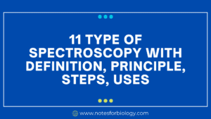 11 Type of Spectroscopy - Definition, Principle, Steps, Uses