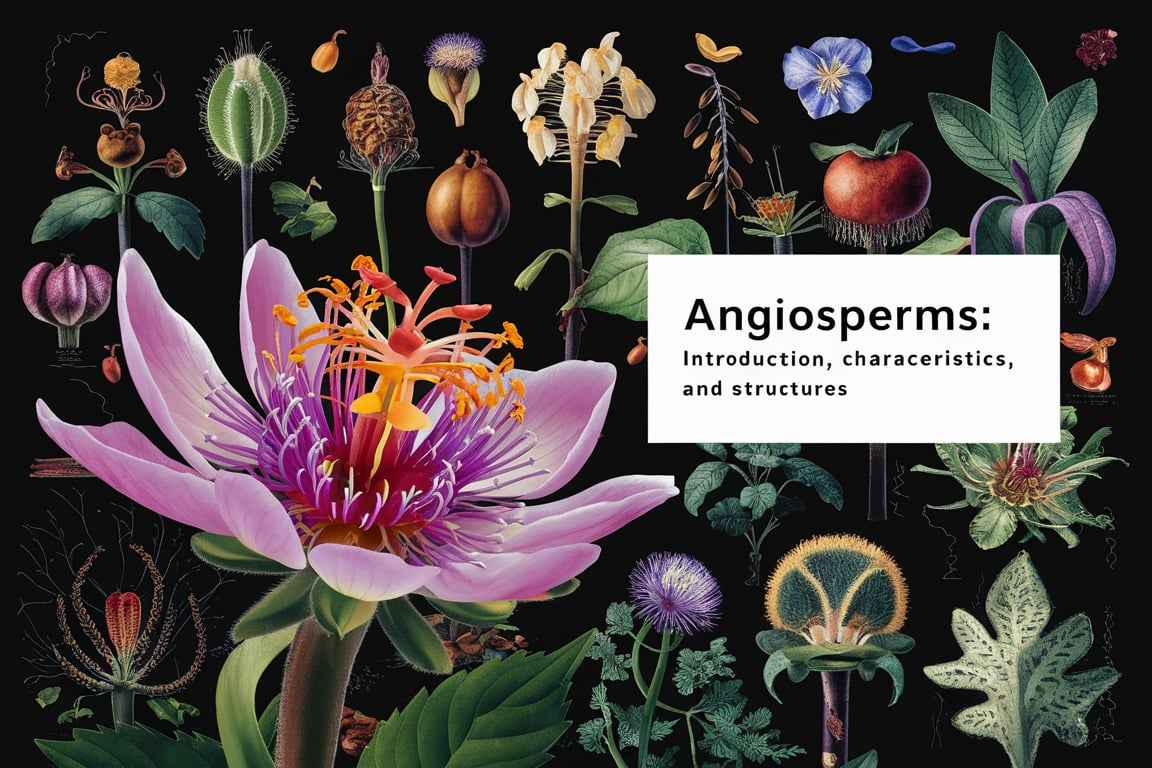 Angiosperms: Introduction, Characteristics and Structures Angiosperms: Introduction, Characteristics and Structures