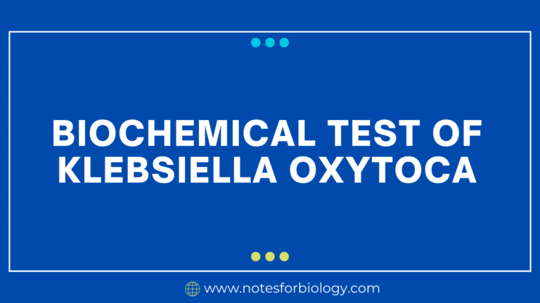 Shigella flexneri-Biochemical Test