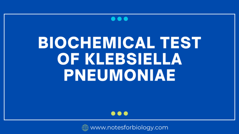 Vibrio cholerae- Biochemical Test