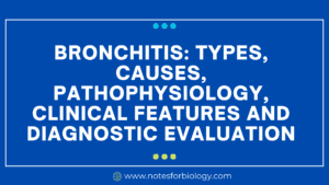 Bronchitis: Types, causes, pathophysiology, clinical...