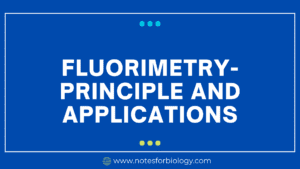 Fluorimetry-Principle and Applications