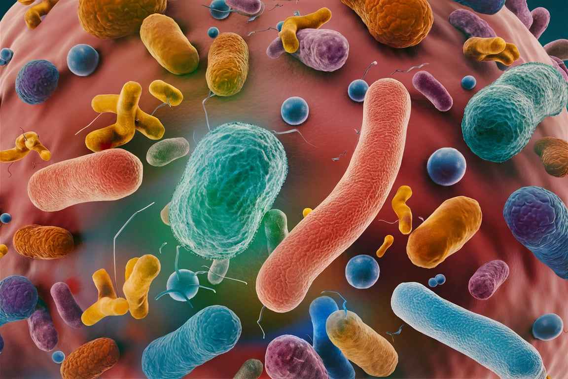 normal microbial flora of skin and throat