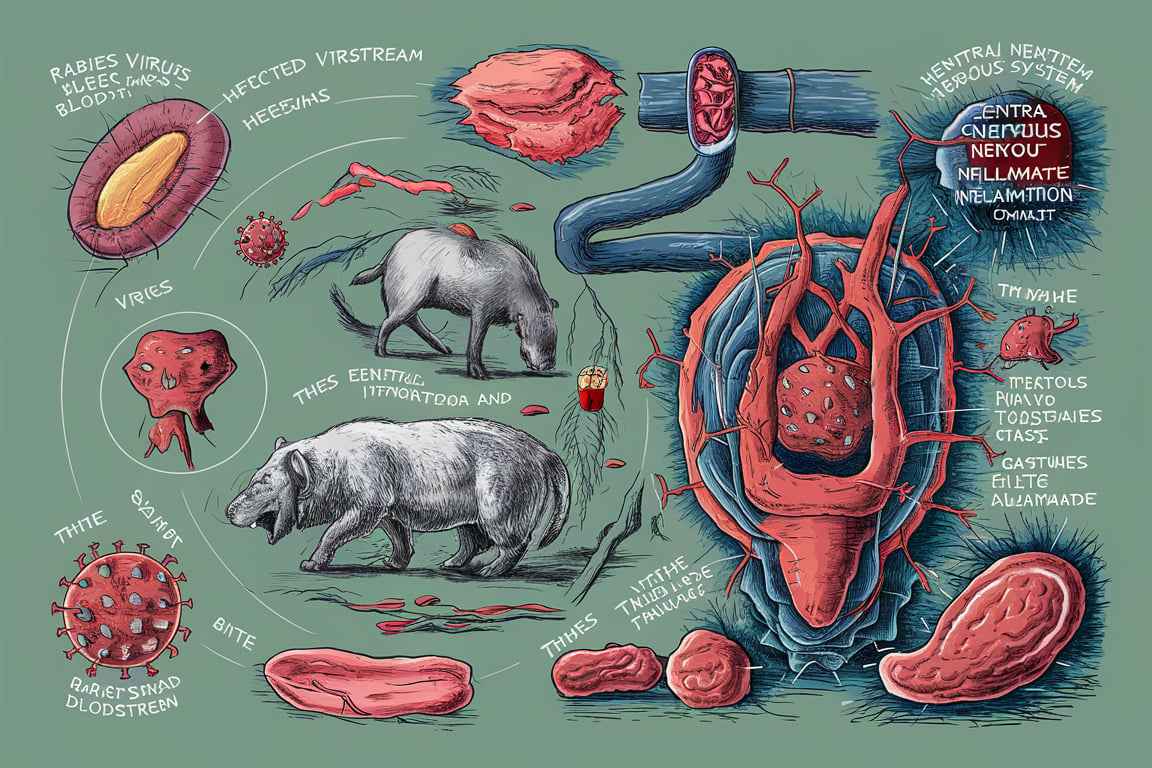Rabies virus: Properties, life cycle, pathogenesis, diseases