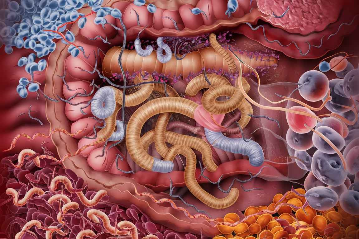 Hookworm infection: life cycle, transmission