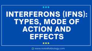 Interferons (IFNs): types, mode of action and effects