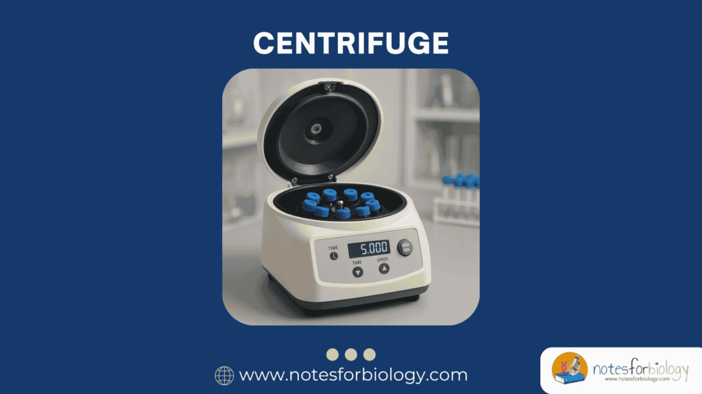 Centrifuges: Principle, Parts, Types, Uses, and Examples