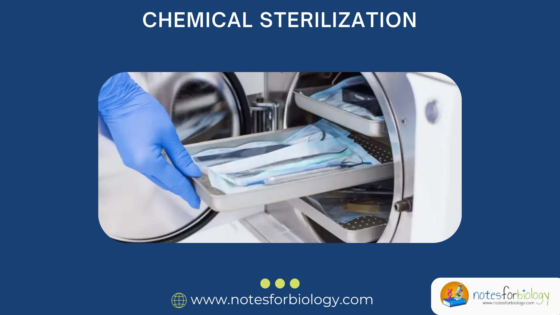 Chemical Sterilization - Best Biology Notes, Reference,...