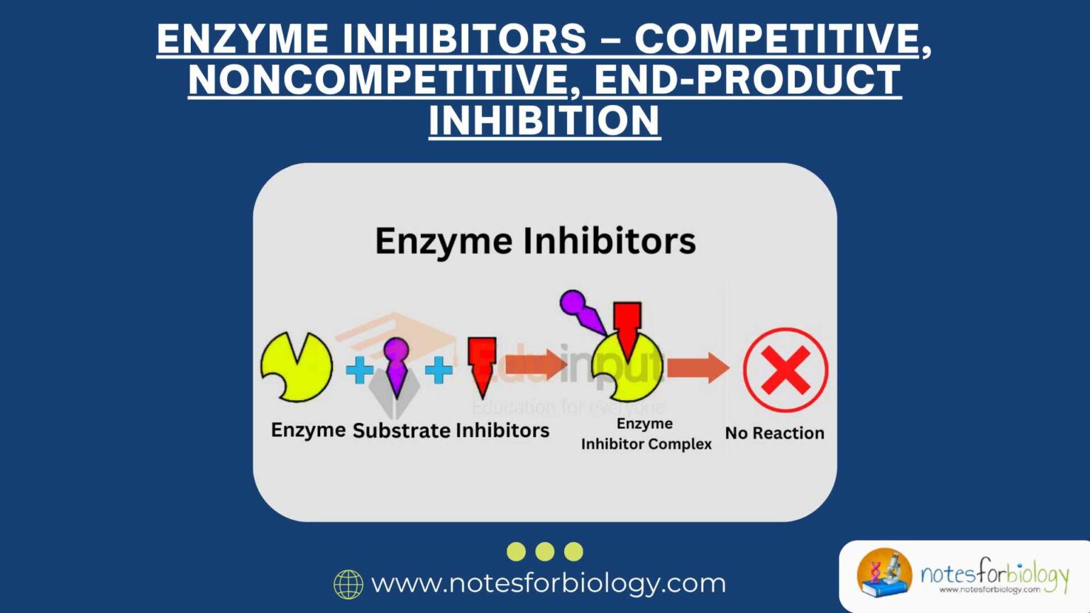 Enzyme Inhibitors – Competitive, Noncompetitive,...