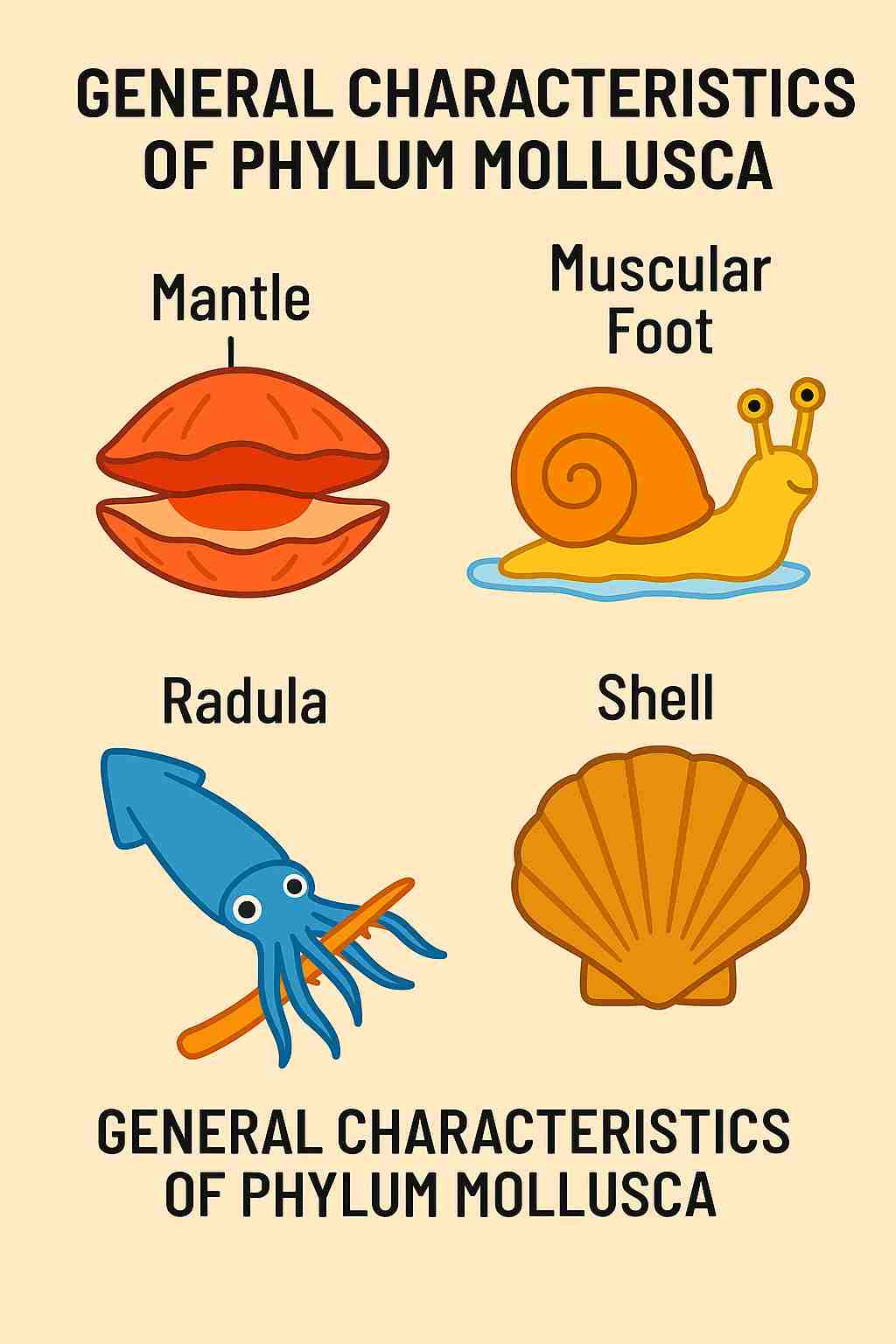 Phylum Mollusca: General Characteristics and...